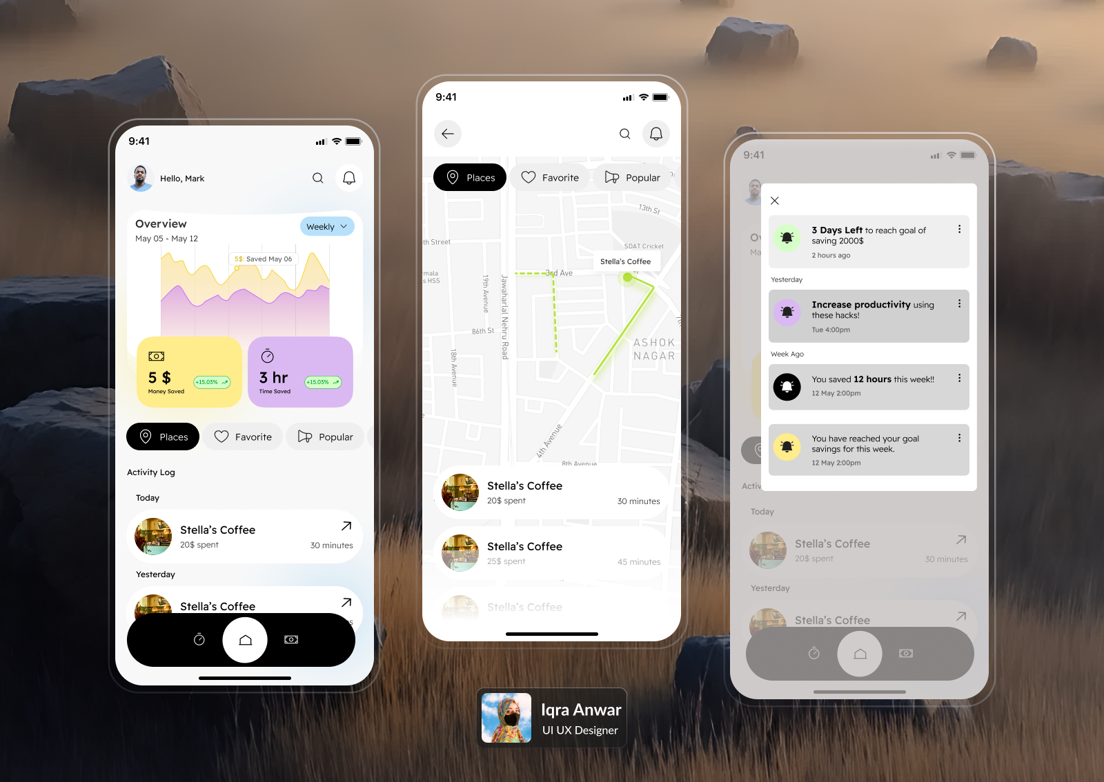Ai Assistant- Money Saving App Design by Iqra Anwar on Dribbble