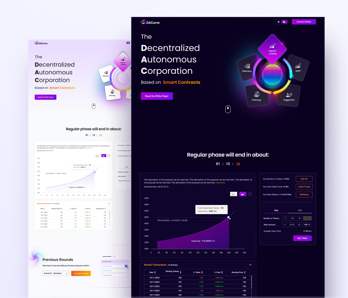 DAC- Website by Razieh Akhavan on Dribbble
