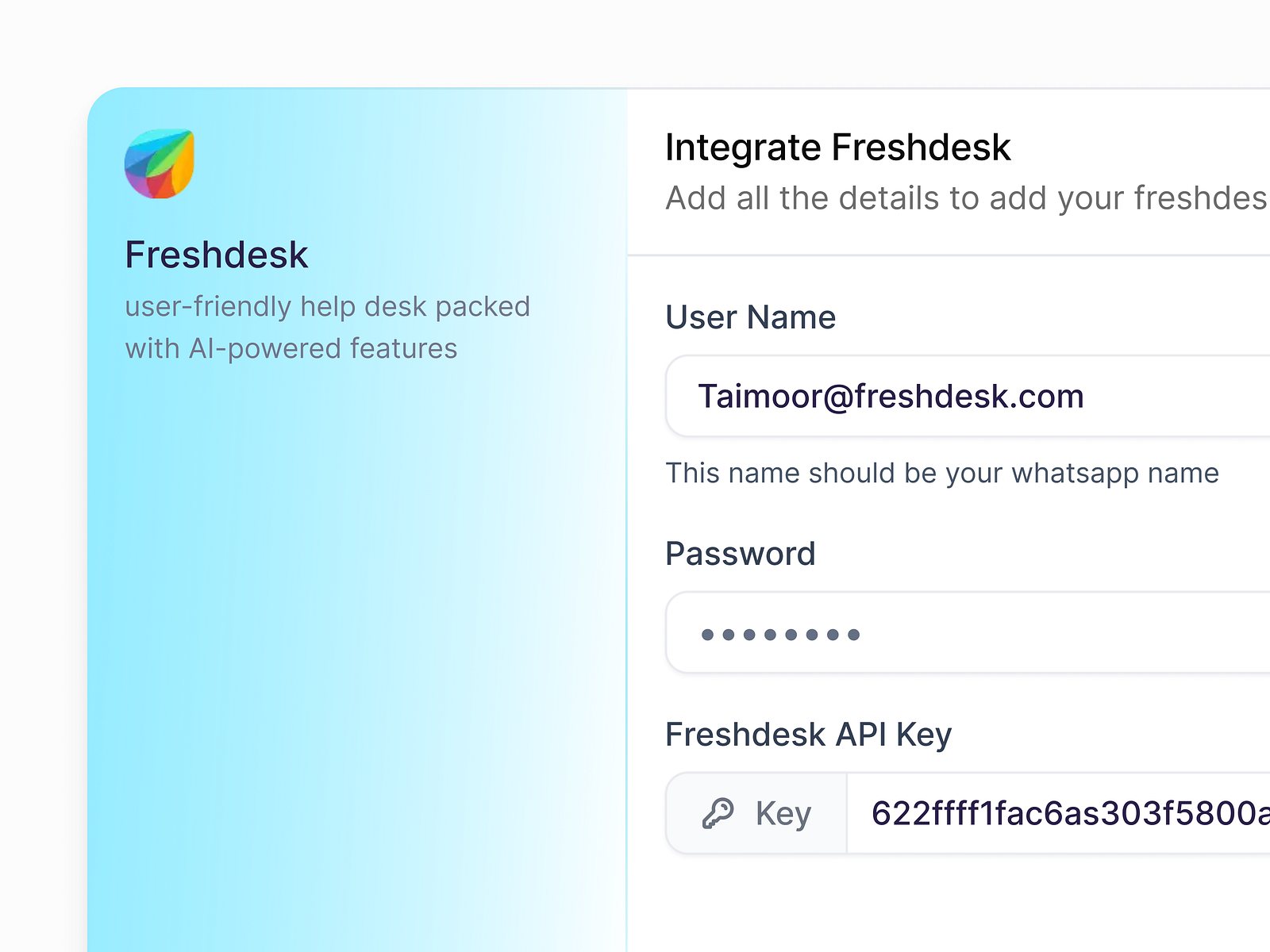 Fresh Desk Integration by Taimoor Nasir on Dribbble