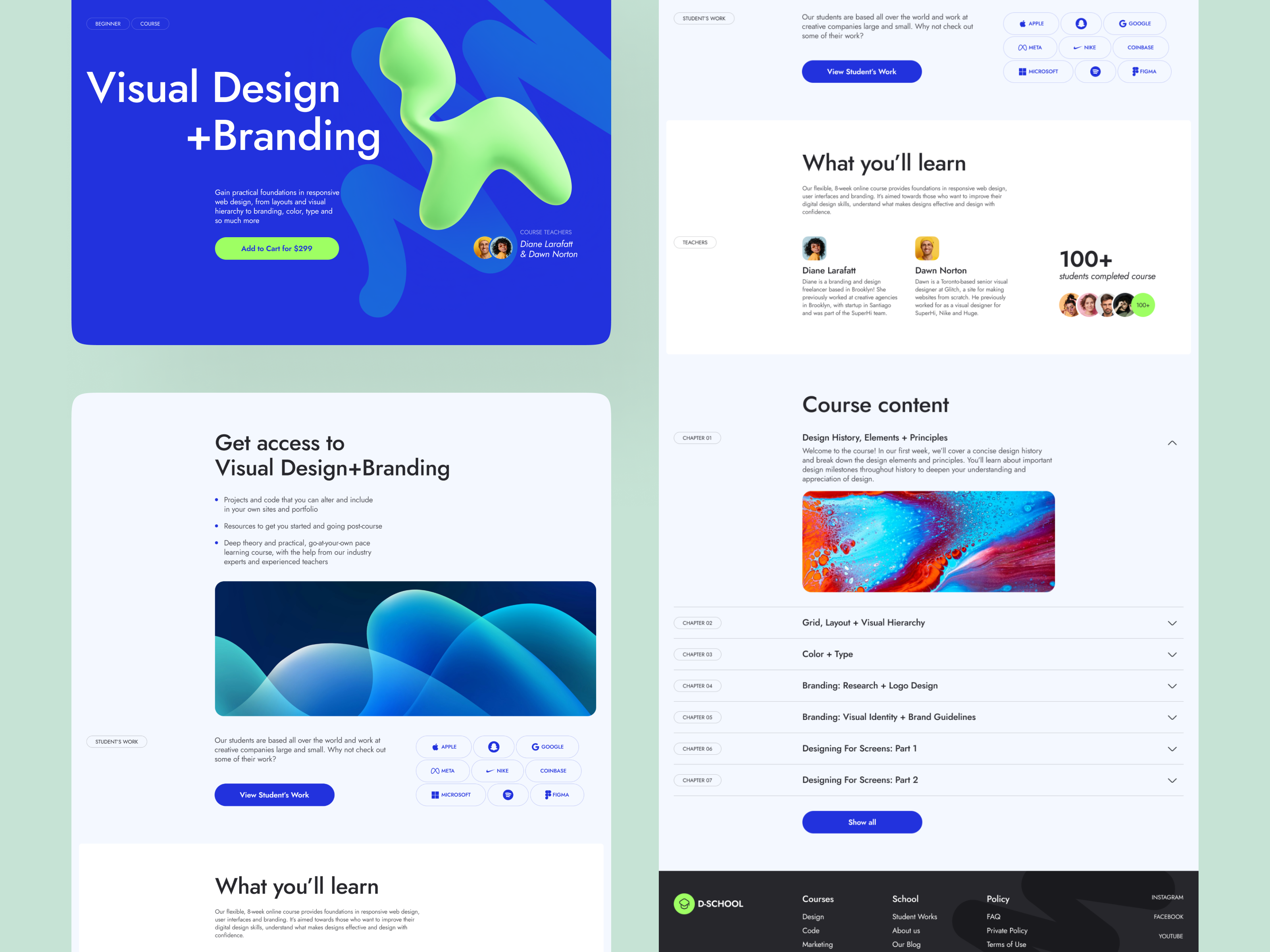 E-learning Platform Design Concept by Ronas IT | UI/UX Team on Dribbble