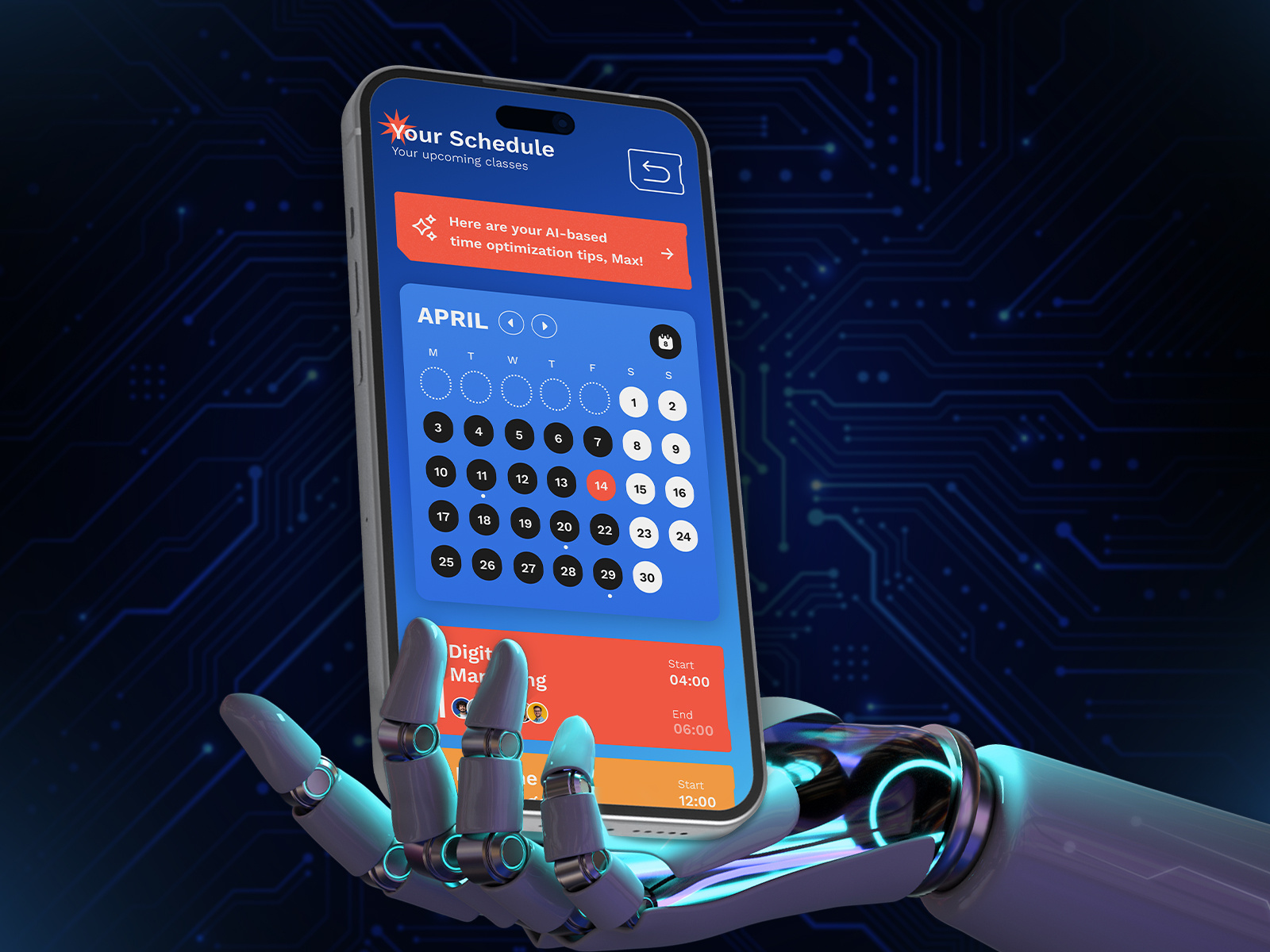 AI-Powered Online Education App Design by Excellent Webworld on Dribbble