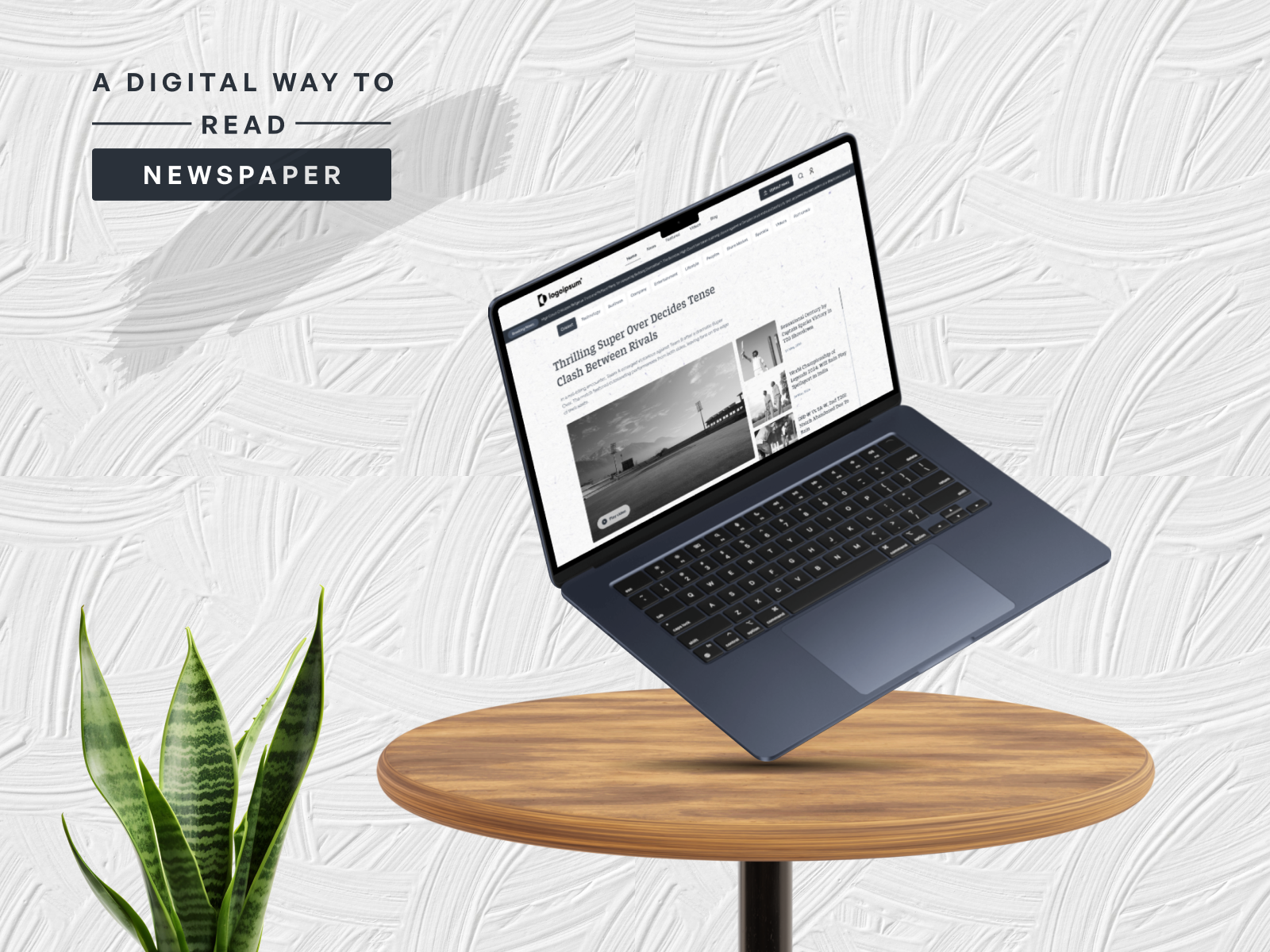 Digital newspaper design. by Metafic on Dribbble