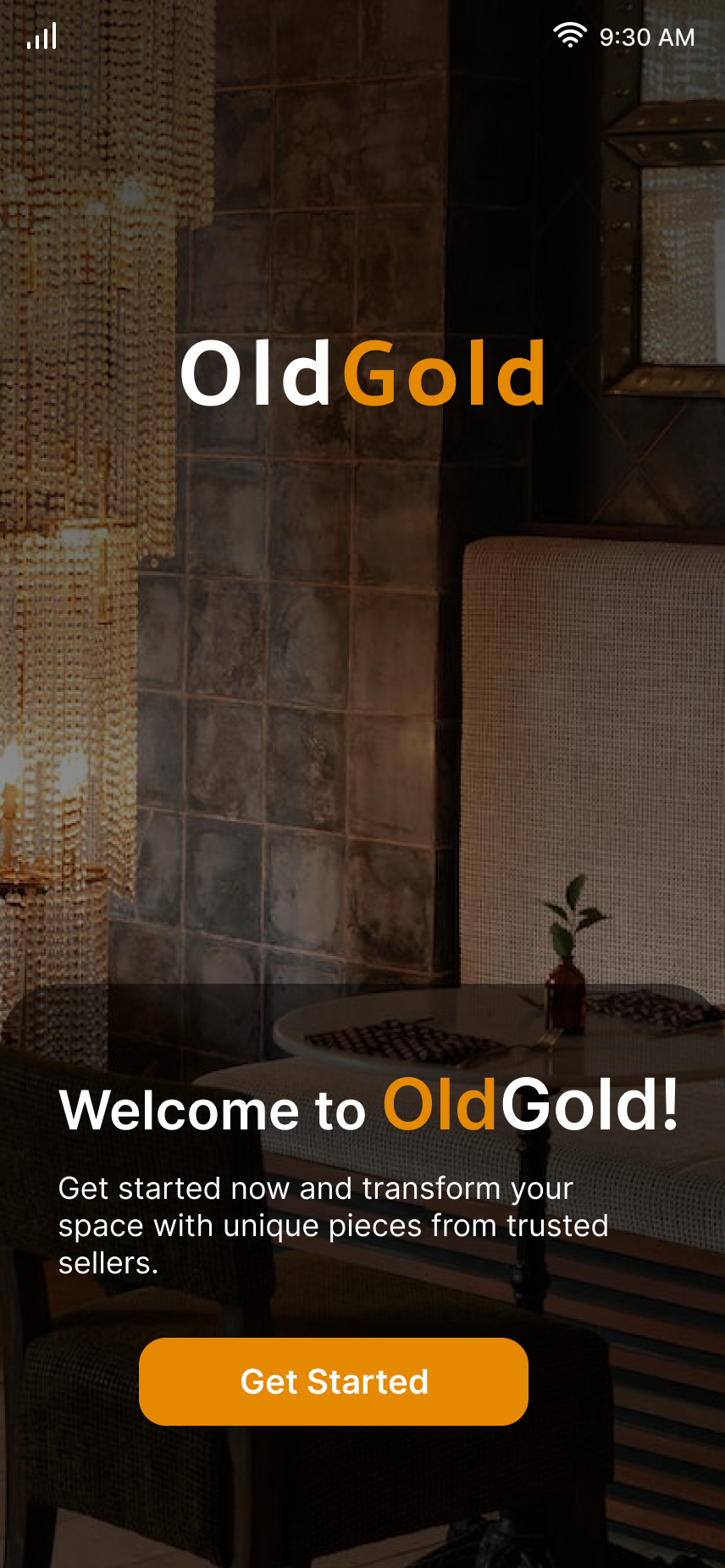 Old Gold UI app design by Muhammad Salman on Dribbble