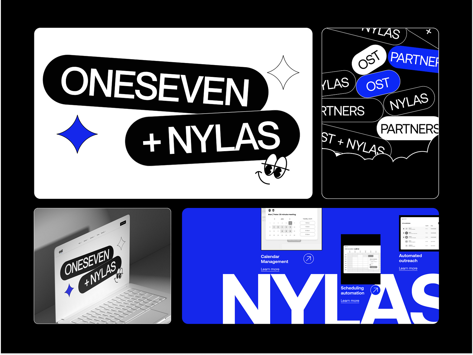 OneSeven Tech + Nylas Partnership Landing Page by Vicky Gressani for OneSeven Tech on Dribbble