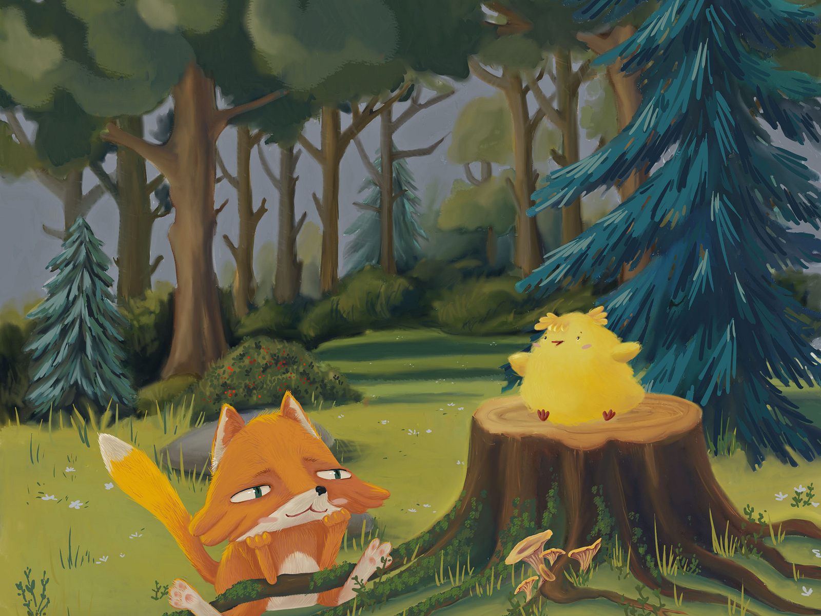 LUDWIG THE FOURTEENTH AND TUTTA KARLSSON by Arina on Dribbble