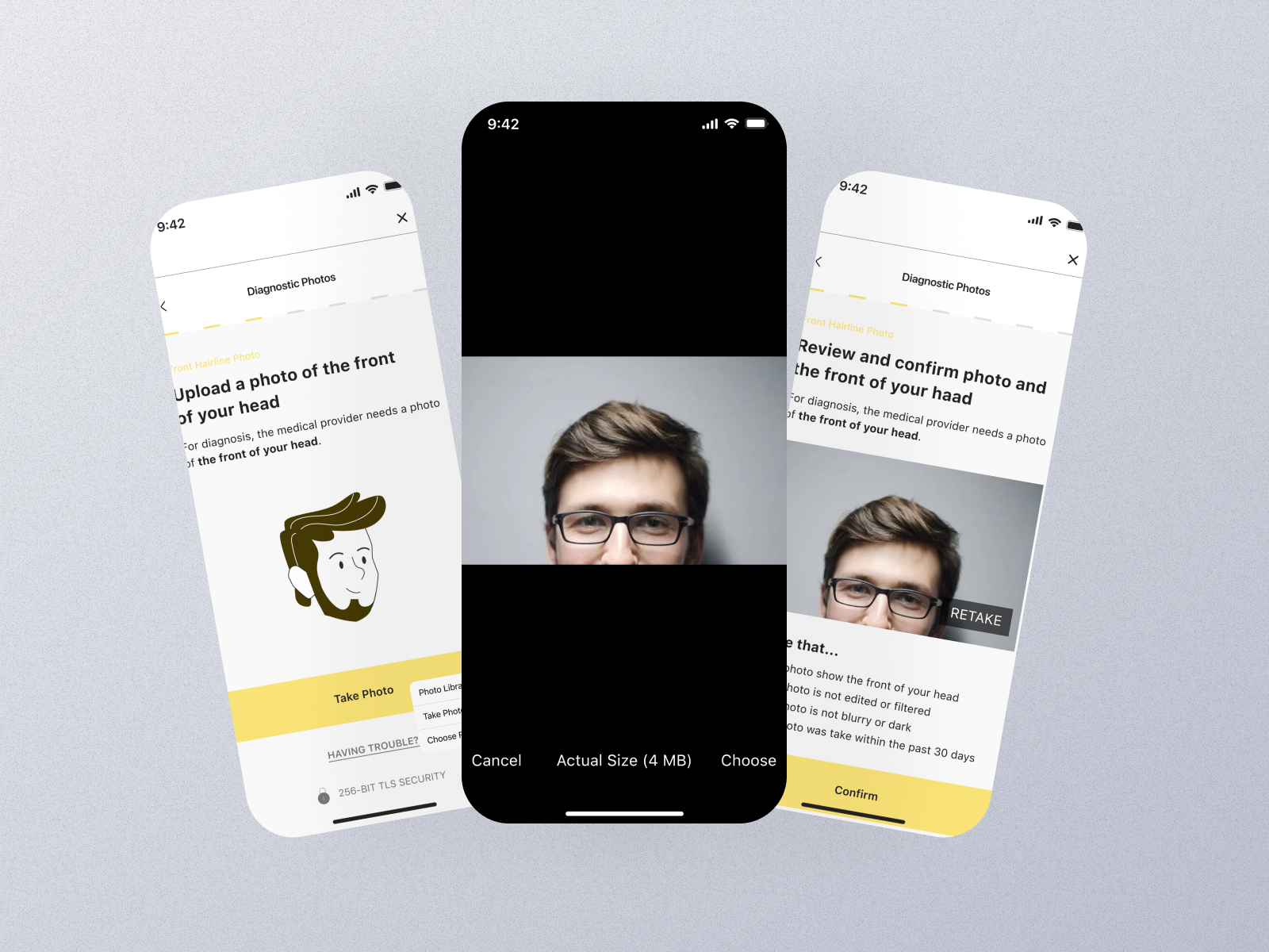 Diagnostic Photo Mobile App Ui by UI Ants on Dribbble