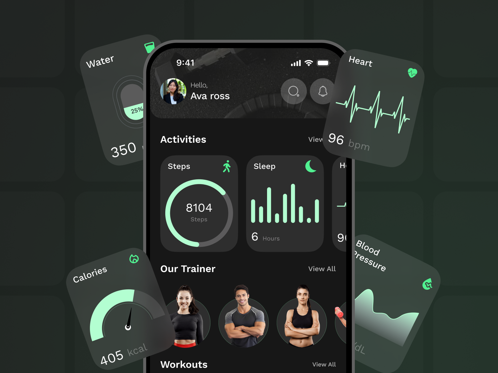 AI Fitness App Design by MQoS UI/UX for MultiQoS on Dribbble