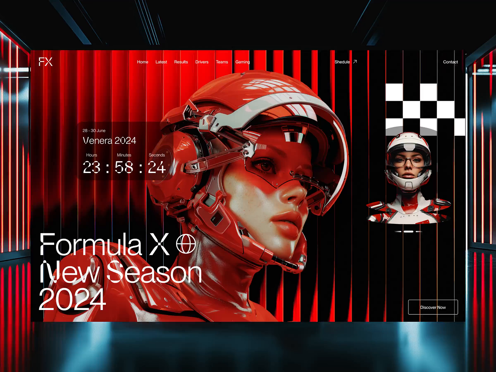 Formula X by Vladislav Sukhov for übernatural on Dribbble