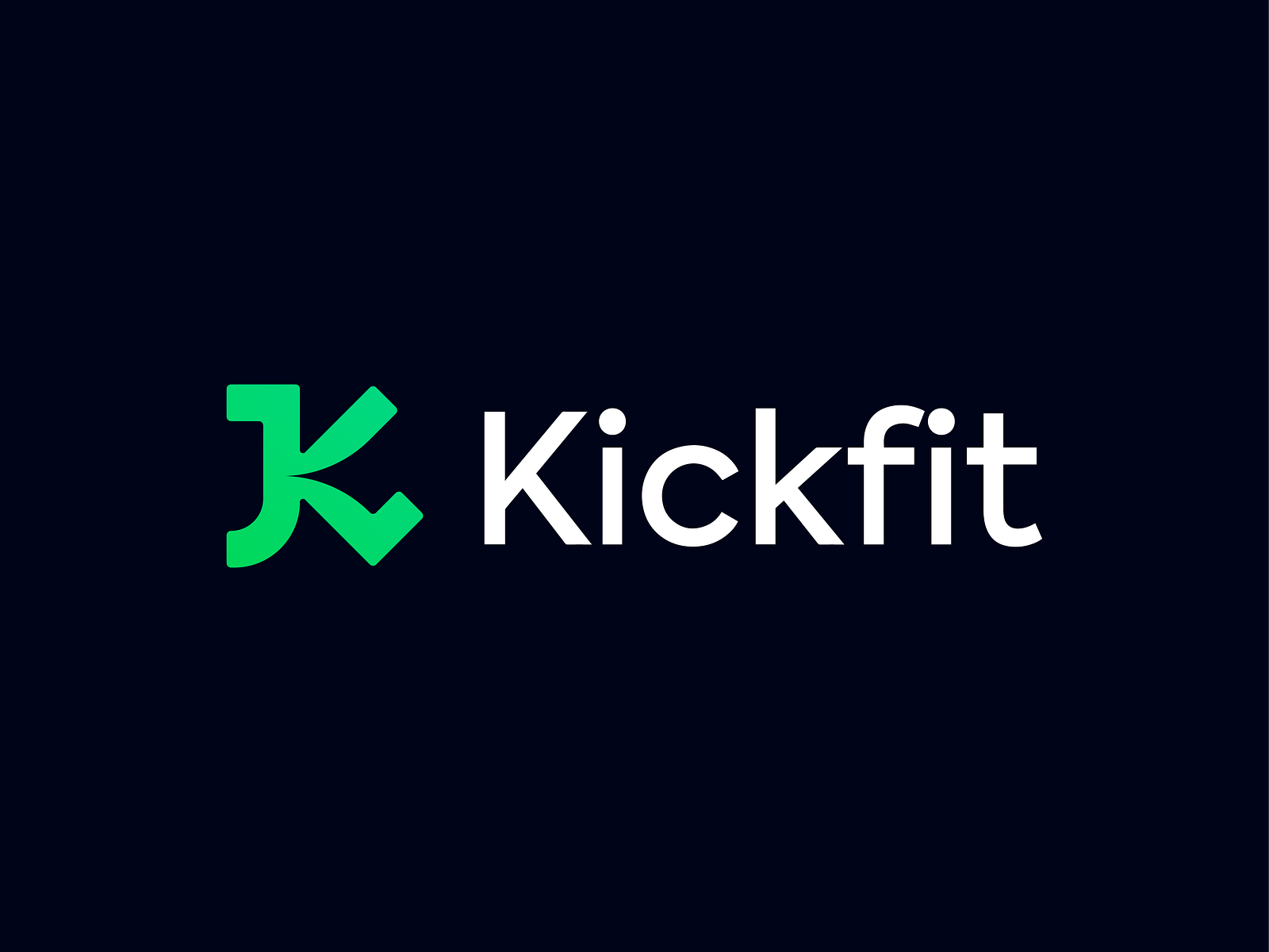 Kickfit Logo by Tonic Studio on Dribbble