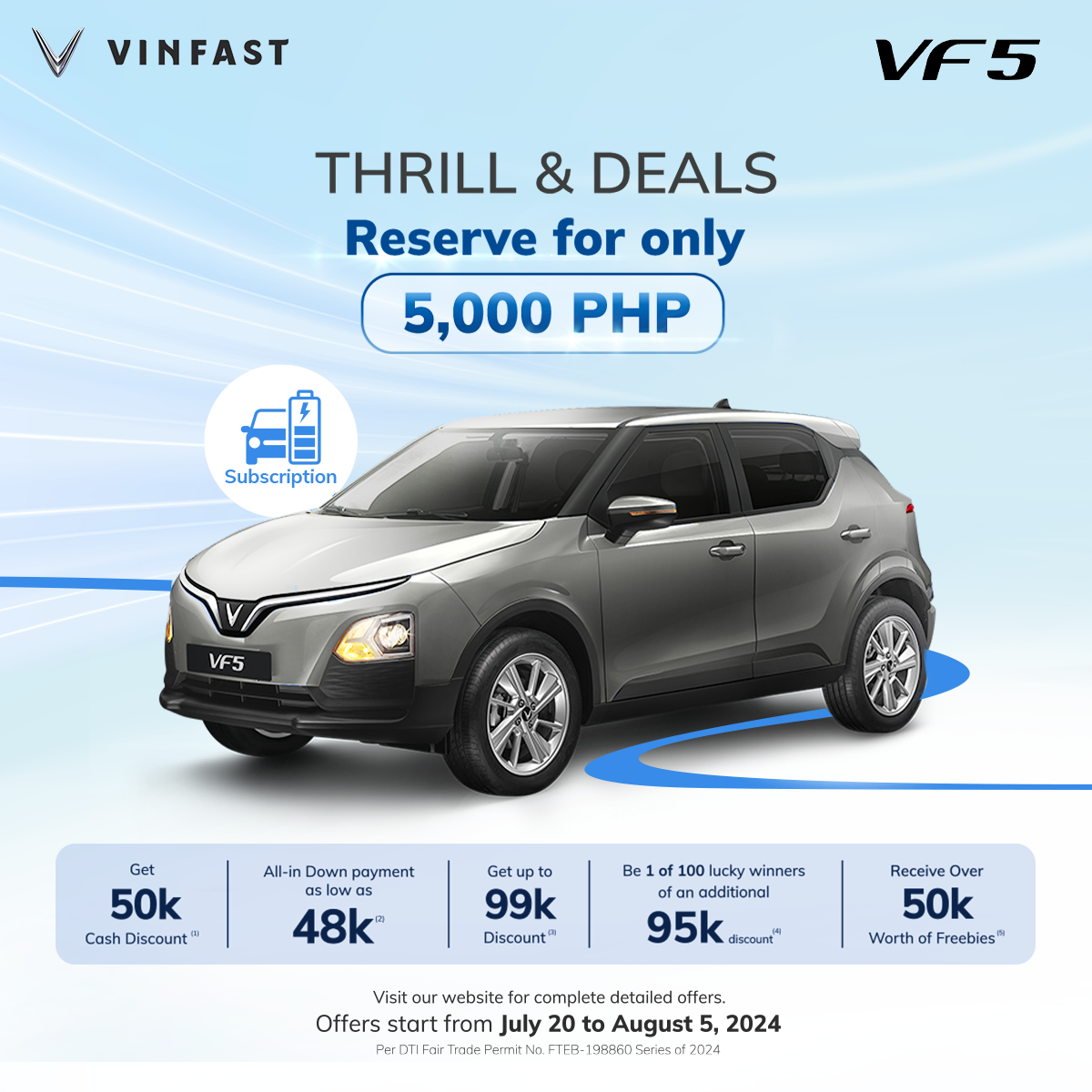 VINFAST VF5 - VF PHILIPPINES 2024 by Trâm Bùi on Dribbble