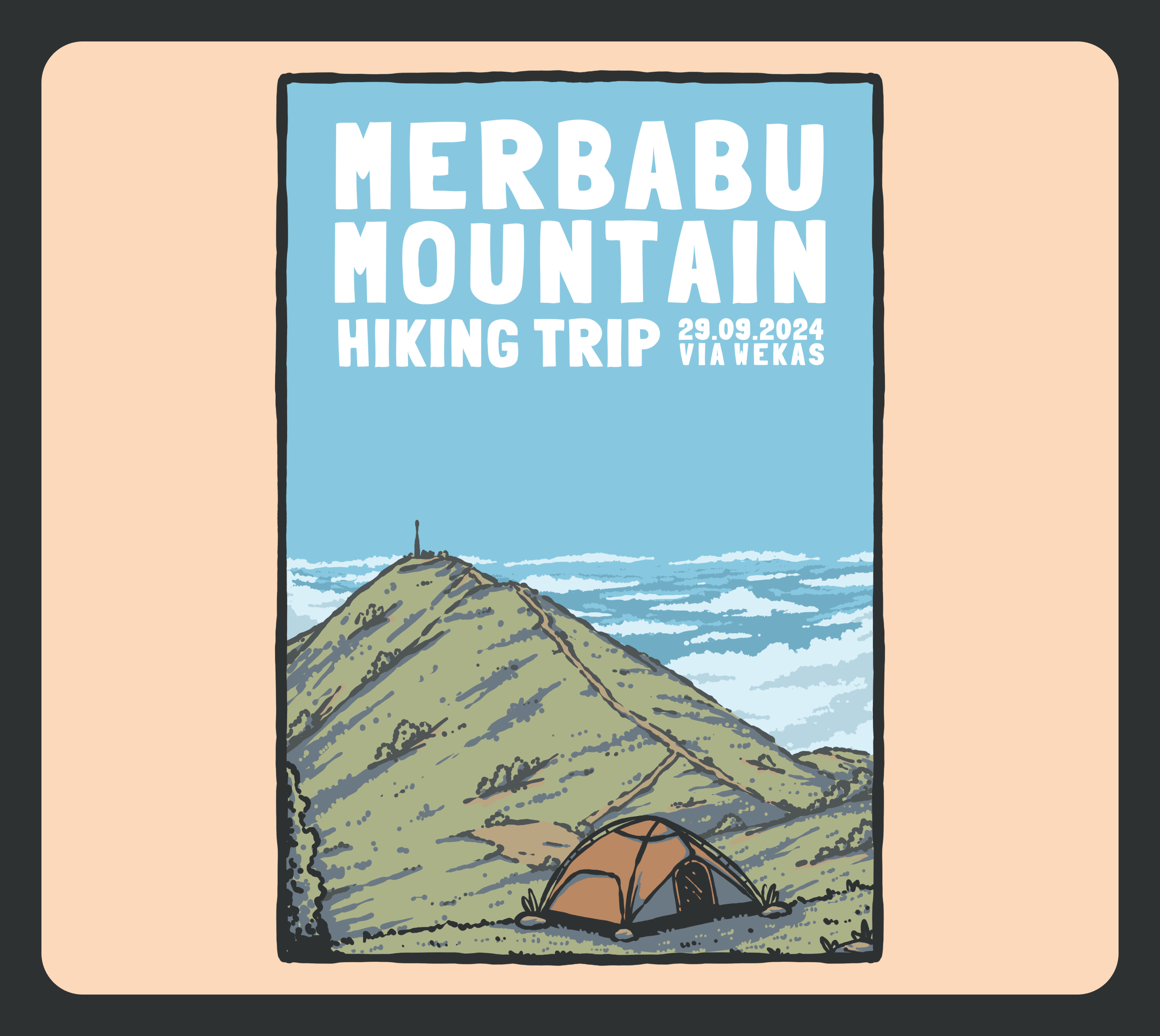 Pendakian Massal Gunung Merbabu by MUHAMAD TEGAR ALDIANSYAH on Dribbble