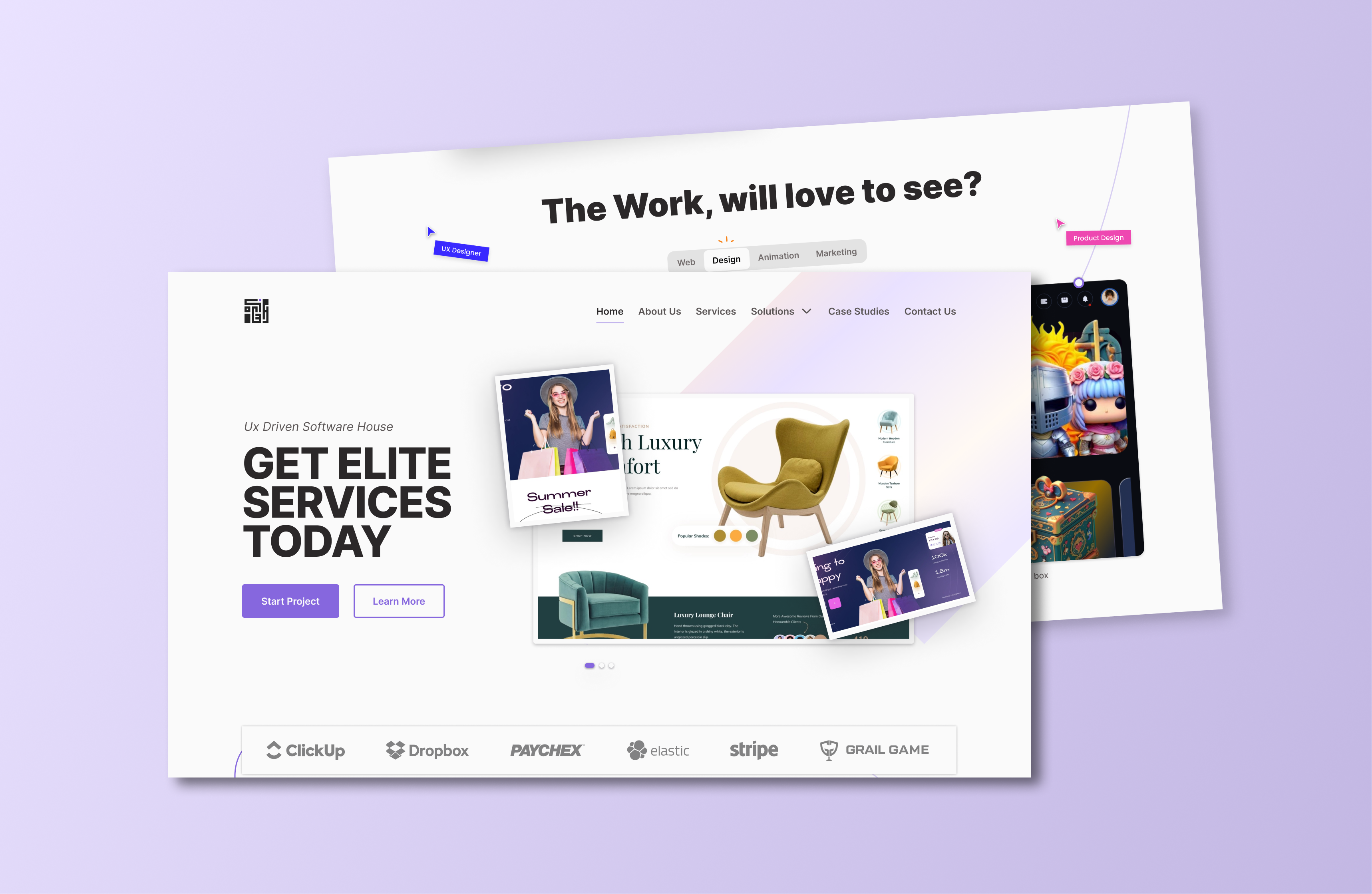 Cipherox Web Design by M. Ammar on Dribbble