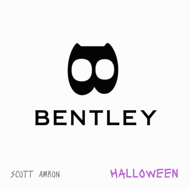 I made Bentley for Halloween. Spooky Sideways B !!! by Scott Amron on ...