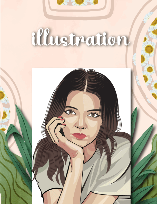 GIRL ILLUSTRATION by EmanVectorGraphic on Dribbble