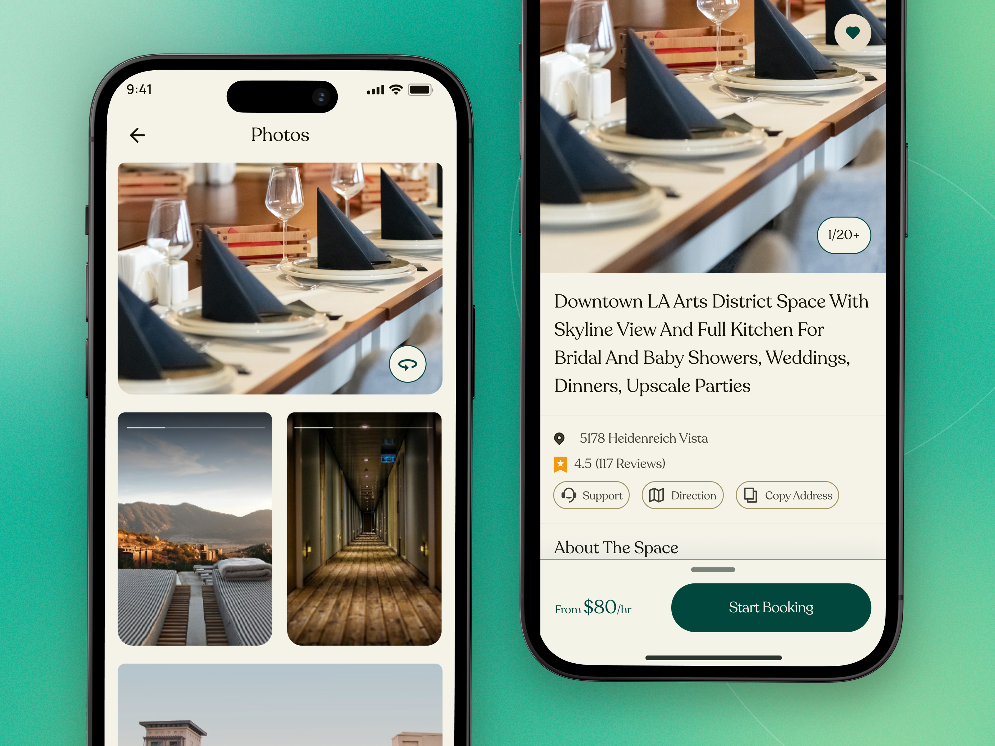 Effortless Event Space Booking Mobile App Design | SwiftBook by FocoTik UI UX for FocoTik UI/UX ...