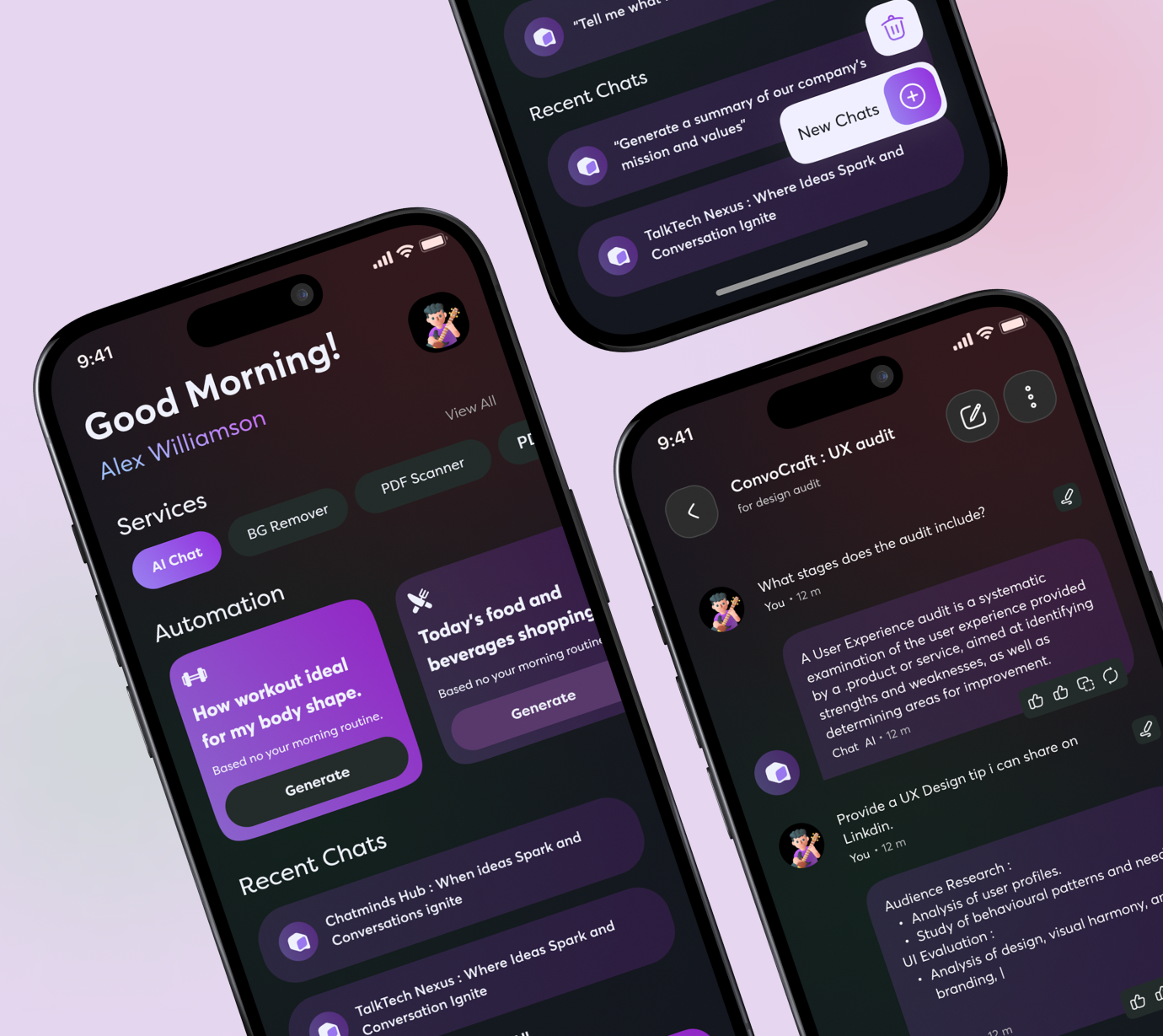 OKAI - AI Mobile App by DesiznLab Studio on Dribbble
