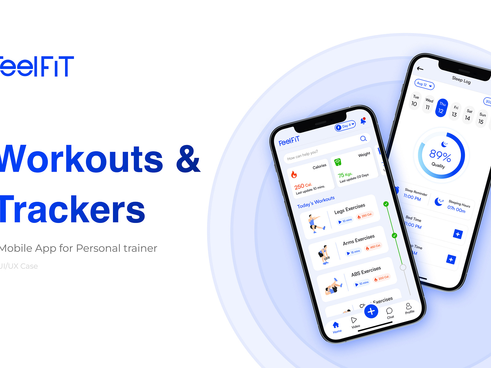Workout and Diet Plan App (Feelfit) by Amit Kumar on Dribbble
