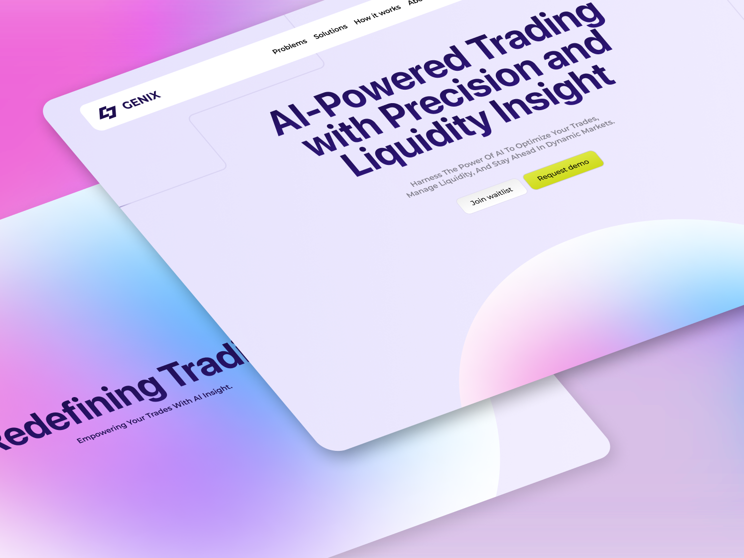 AI Trading Platform - Website by Nicolas Aroca on Dribbble