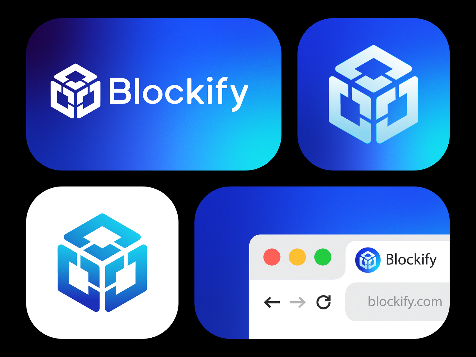 Blockify - DeFi Platform logo,design by Fahim Khan | Brand Designer on Dribbble