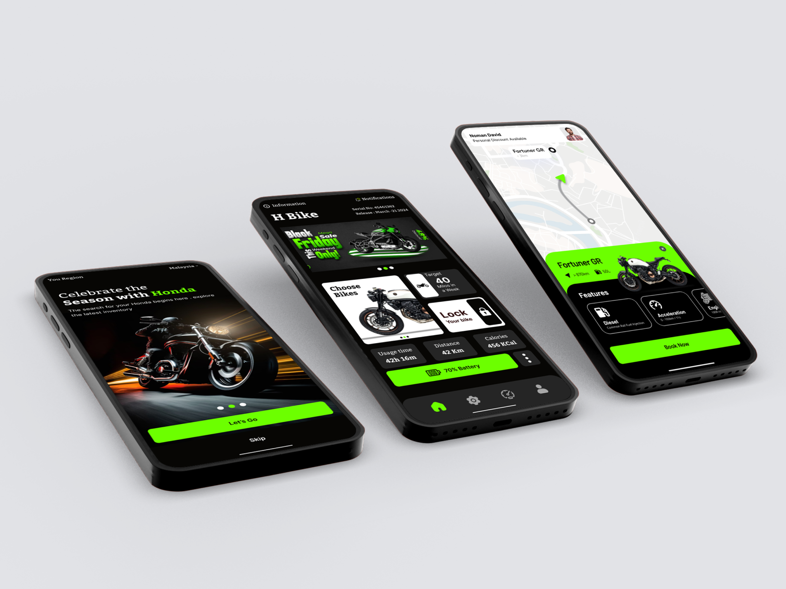 H Bike 🏍 - Electric Motor Bike Mobile App by Jarviz Lab || UI/UX Design Agency.. on Dribbble