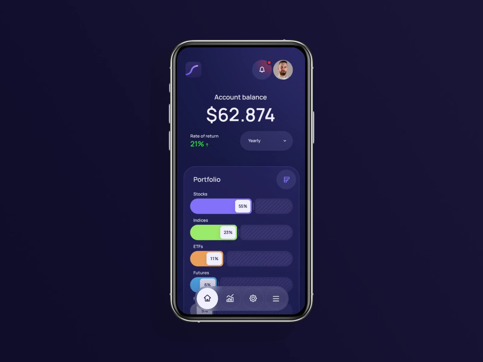 Stockie Investment App Design Animation by Václav Šťastný on Dribbble