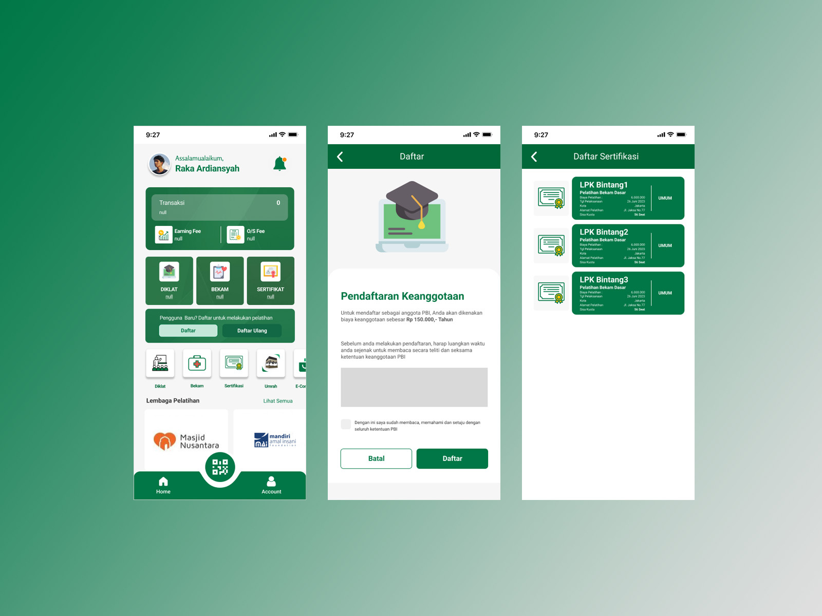 APPS PBI MOBILE by Raka Ardiansyah on Dribbble