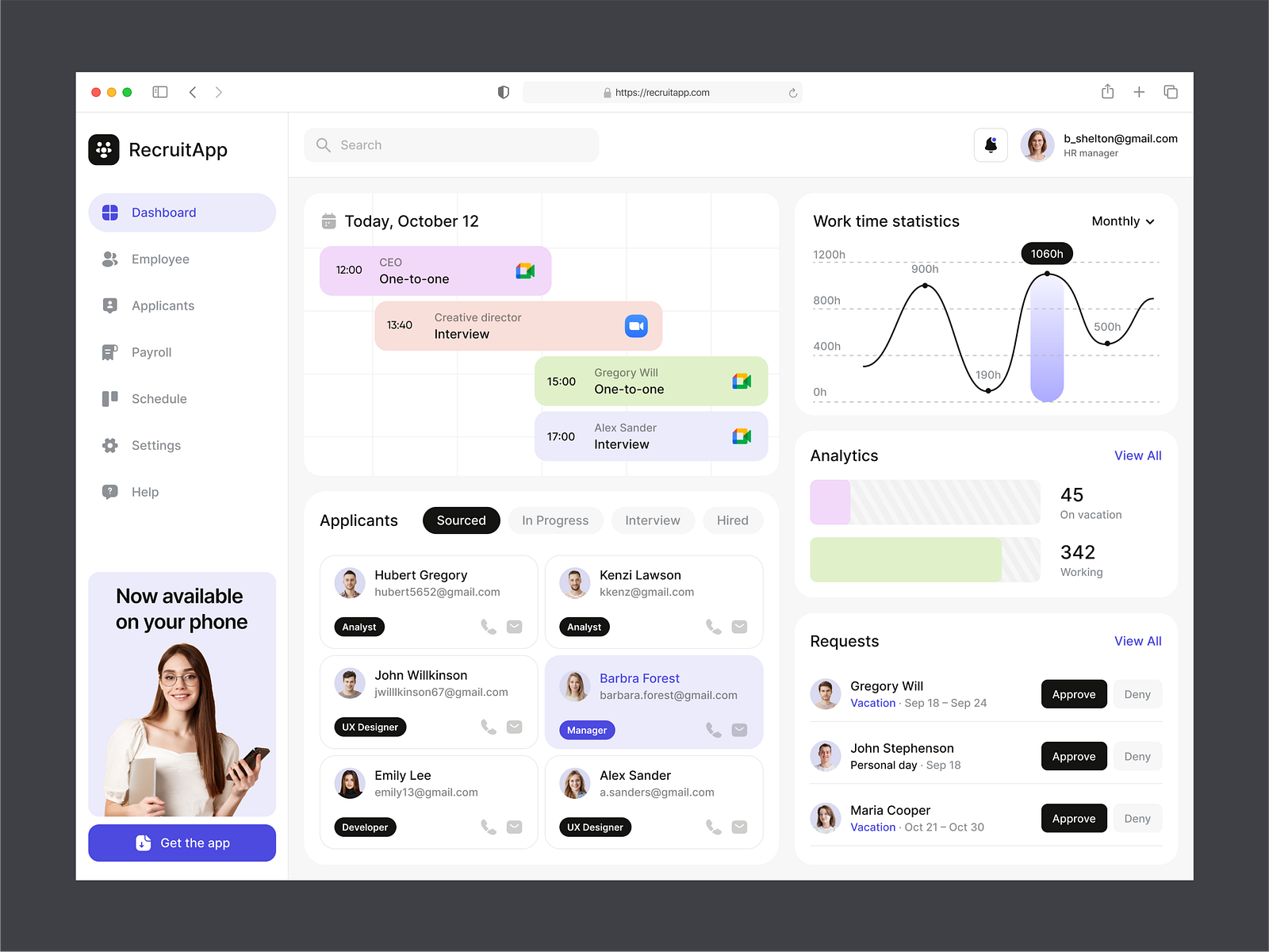 Recruitment Website Design Concept by Ronas IT | UI/UX Team on Dribbble Recruitment Website Design Concept by Ronas IT | UI/UX Team on Dribbble