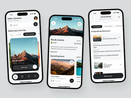 Mobile App UI designs, themes, templates and downloadable graphic ...