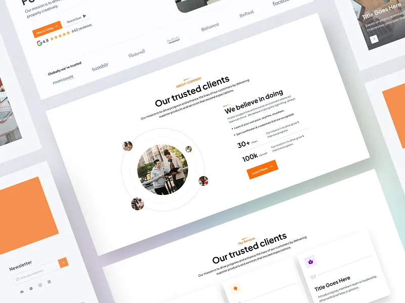 About Section designs, themes, templates and downloadable graphic ...