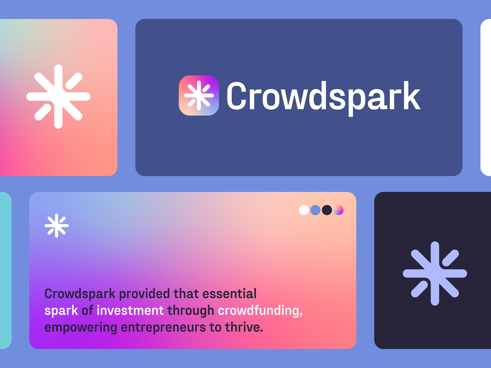 CrowdSpark - Logo Design by Jeroen van Eerden on Dribbble