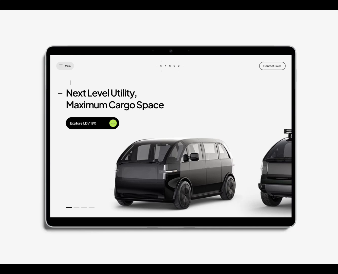 Canoo - Website redesign (non-commissioned work) by Naavyd on Dribbble