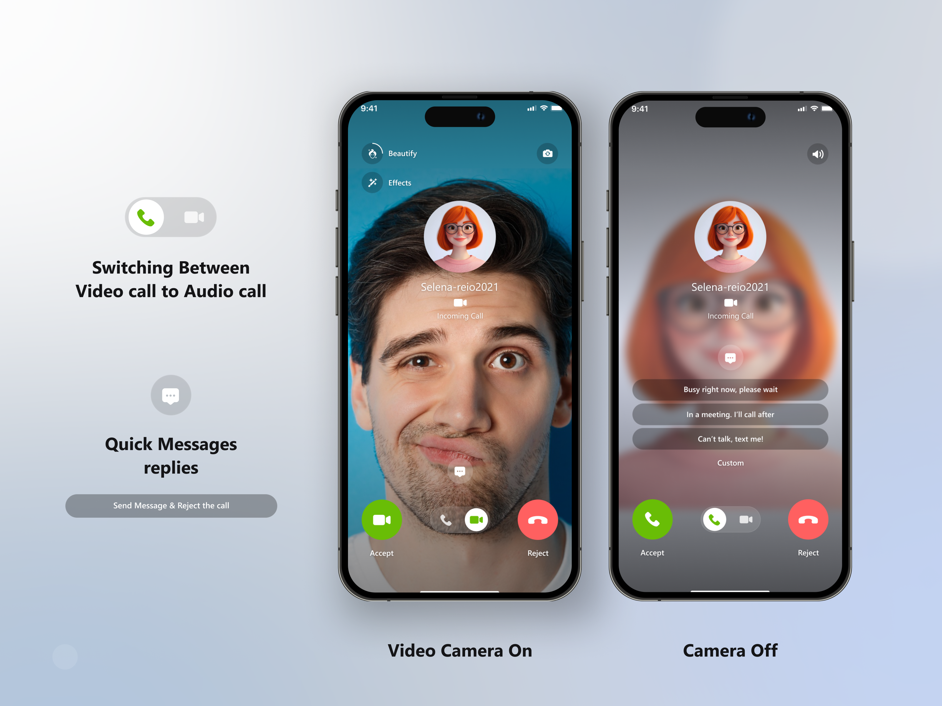 Incoming Video Call by Shuvo Cold on Dribbble