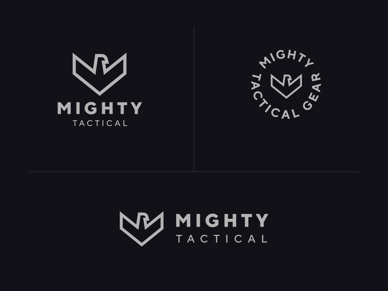 Mighty Tactical logo and branding by Benjamin Oberemok for Unfold on ...