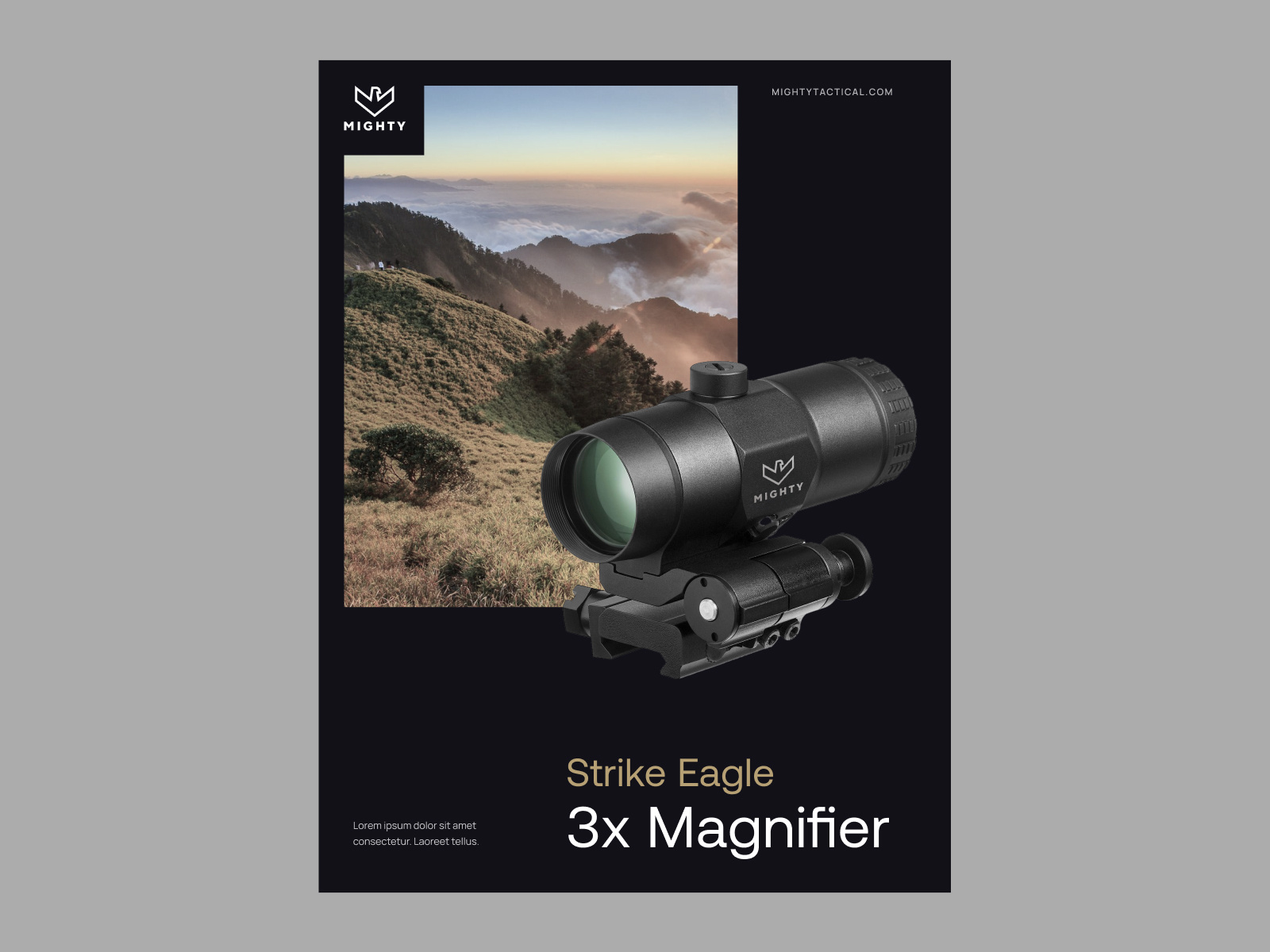 Mighty Tactical logo and branding by Benjamin Oberemok for Unfold on ...