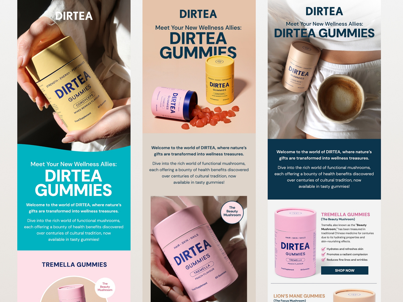 Email Designs for Gummies Brand by Hamza Bhatti on Dribbble