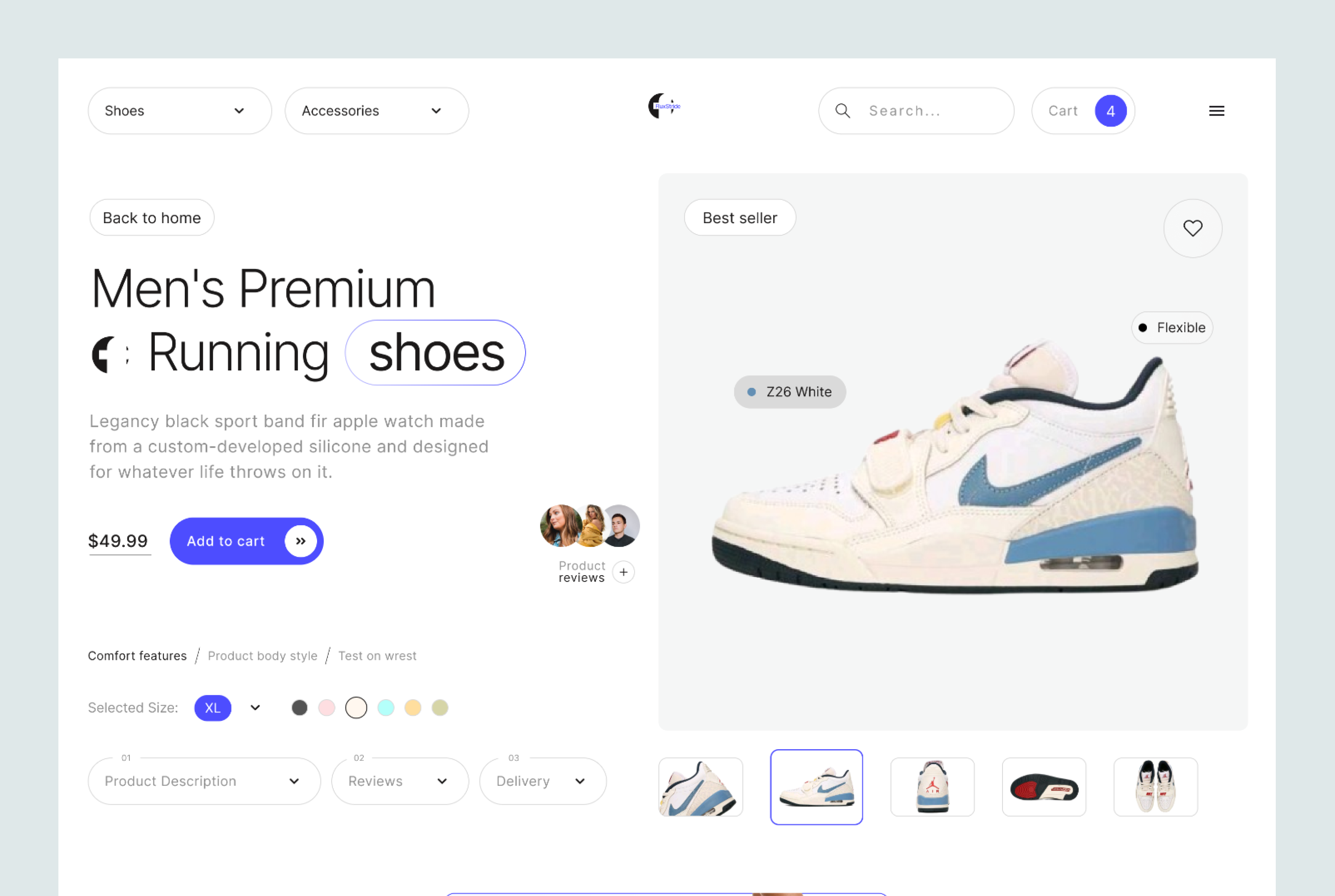 E-commerce online product view page Design UI by SAYEDUR on Dribbble