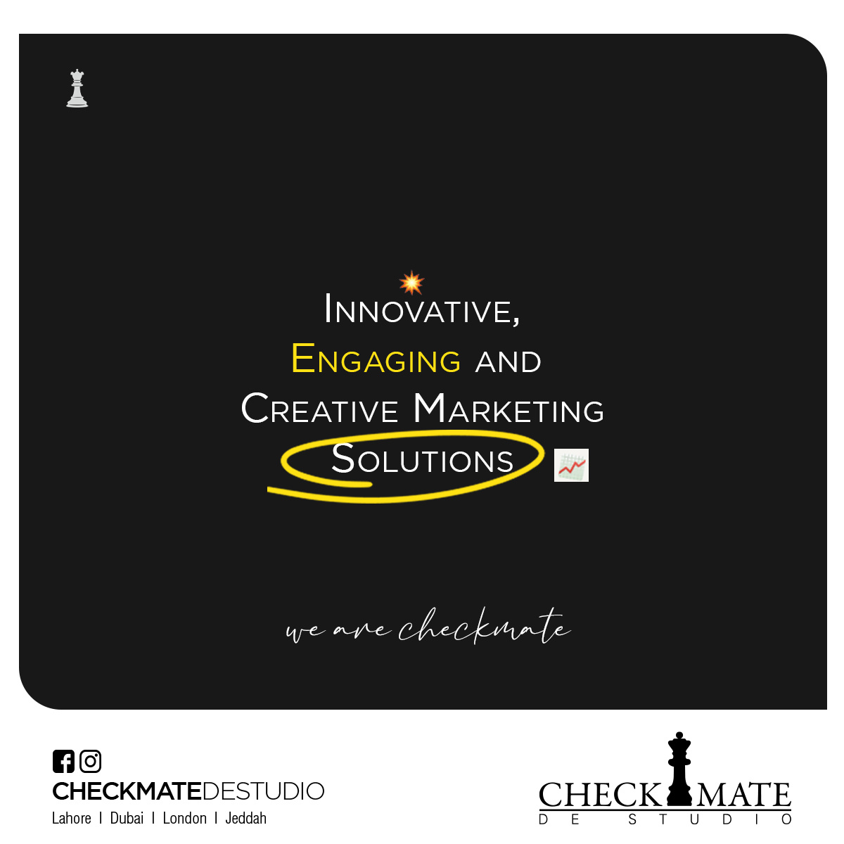 Checkmate De Studio by Aliyan Khan on Dribbble