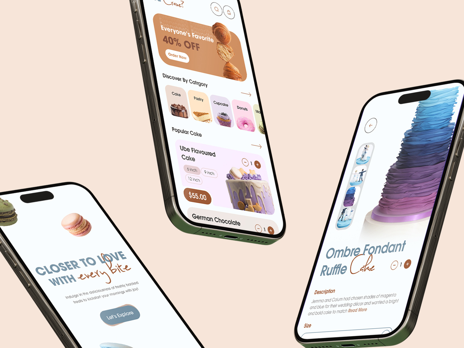 Bakery App Design Idea | Online Ordering for Bakeries & Pastries by ...