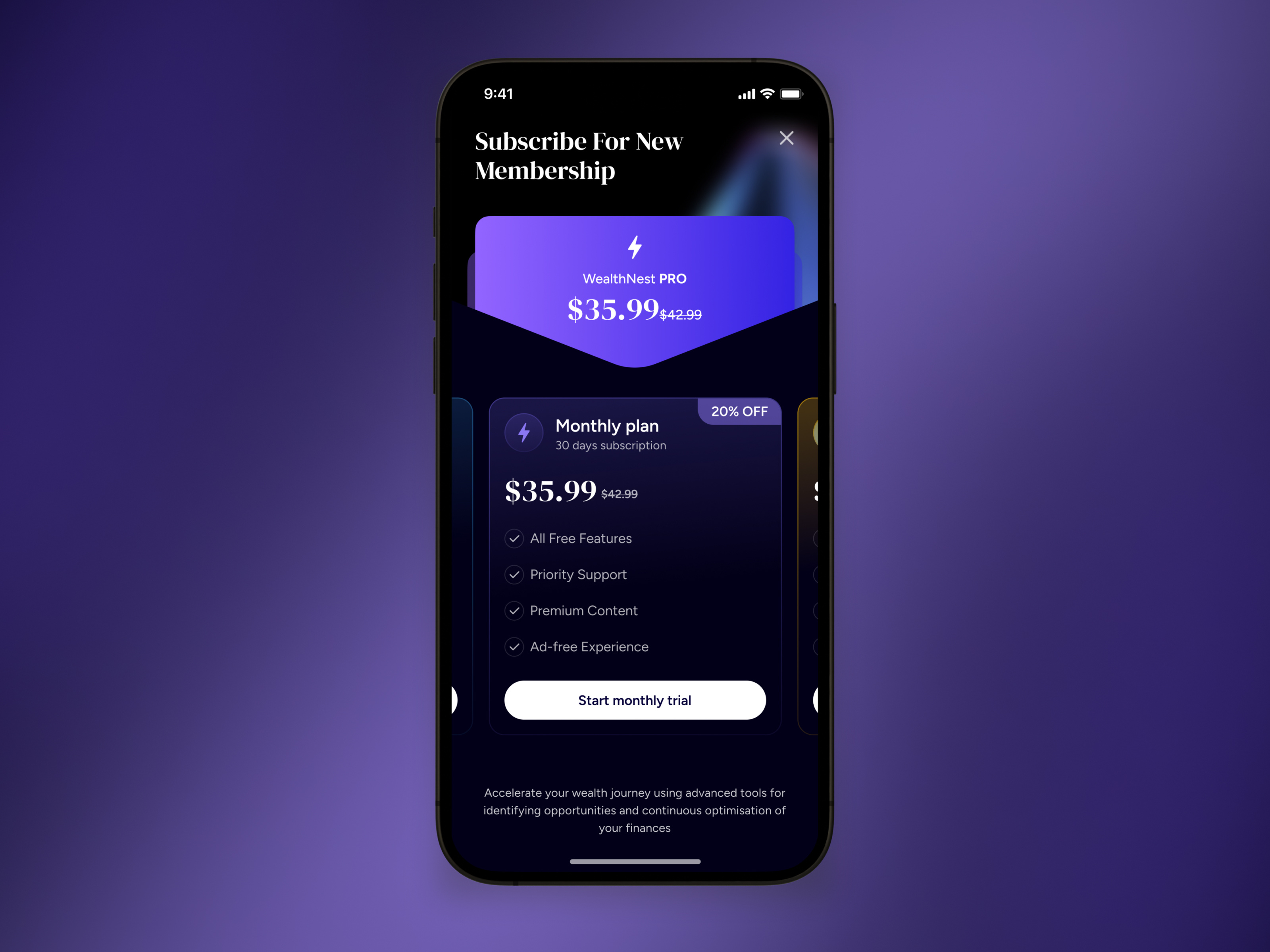 Subscription & Paywall UI Design by Jahidul Anik on Dribbble