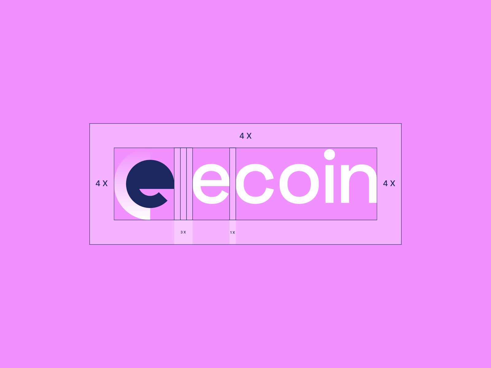 Ecoin Logo Construction by Ahmed on Dribbble