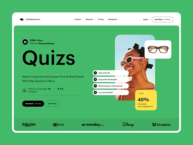 Quiz Website designs, themes, templates and downloadable graphic ...