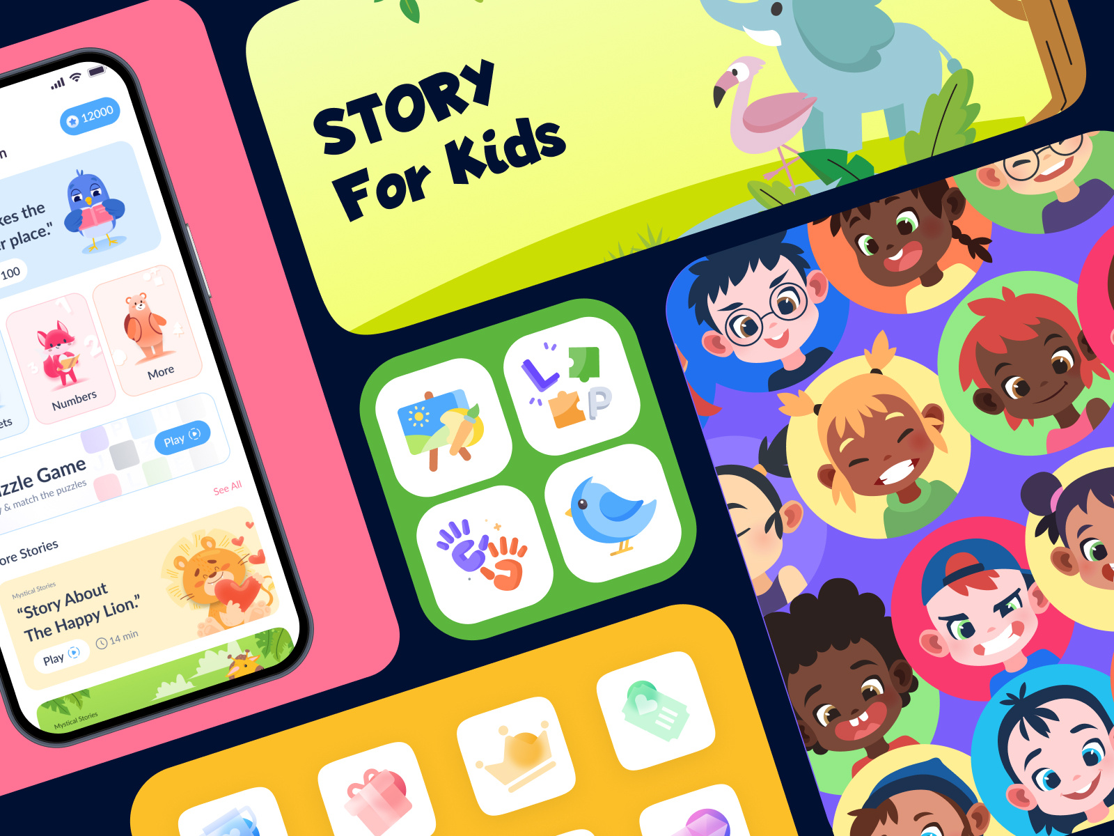 Browse thousands of Kids App UI images for design inspiration | Dribbble