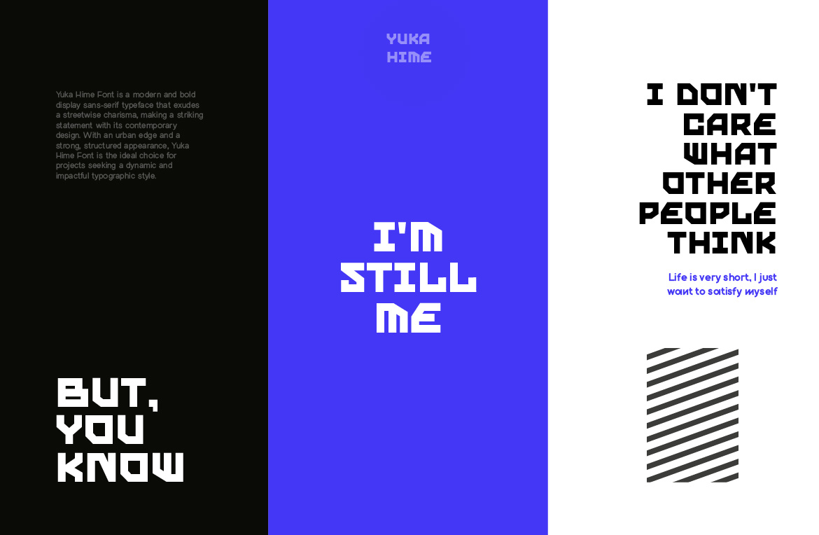 Yuka Hime - Modern JDM Style Font by Phoenix Dungeon on Dribbble