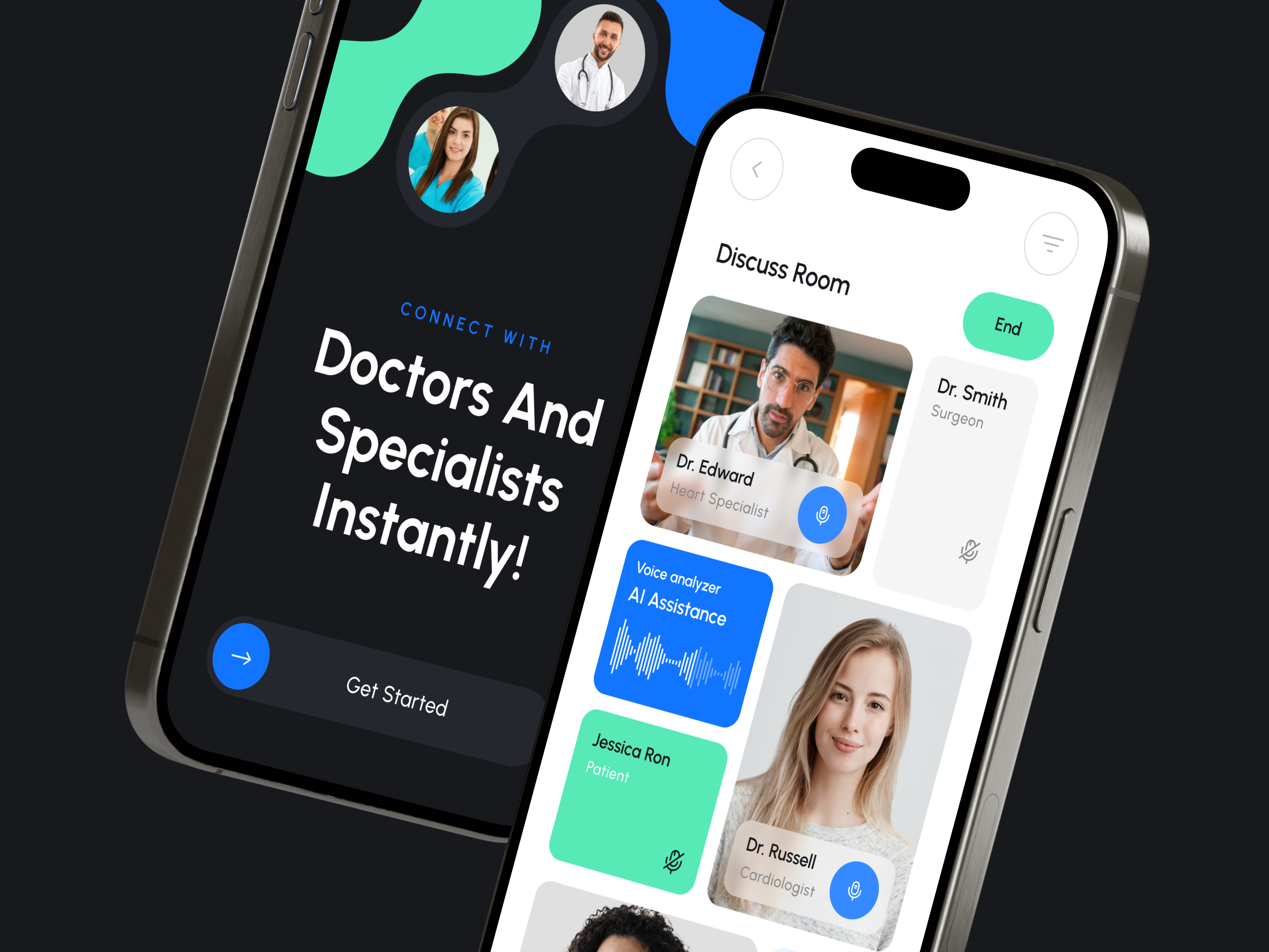 Doctor Appointment App UI by Smashing Stocks on Dribbble