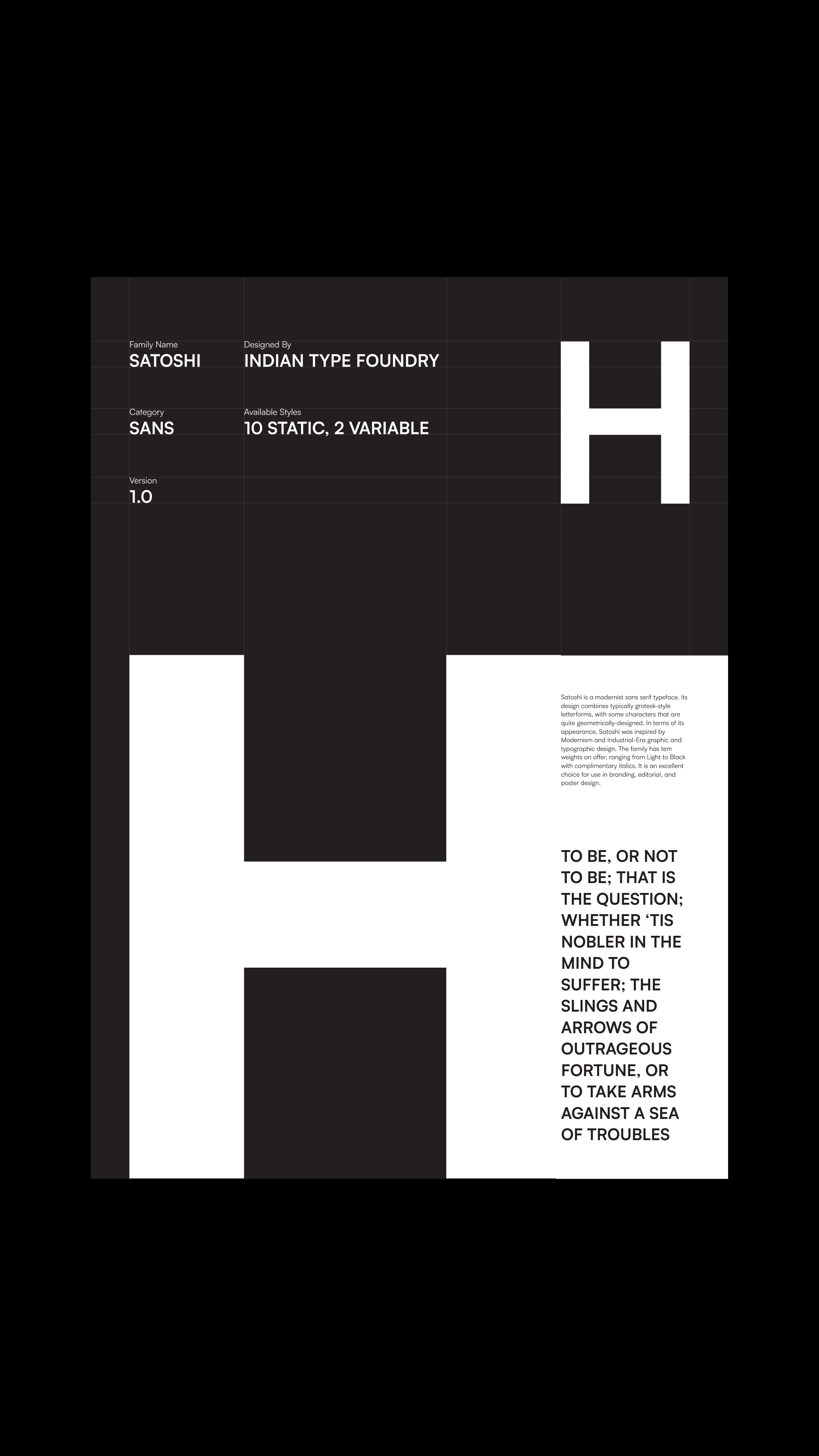 Typography & Layout Using Satoshi Font by Amine Gdoura on Dribbble