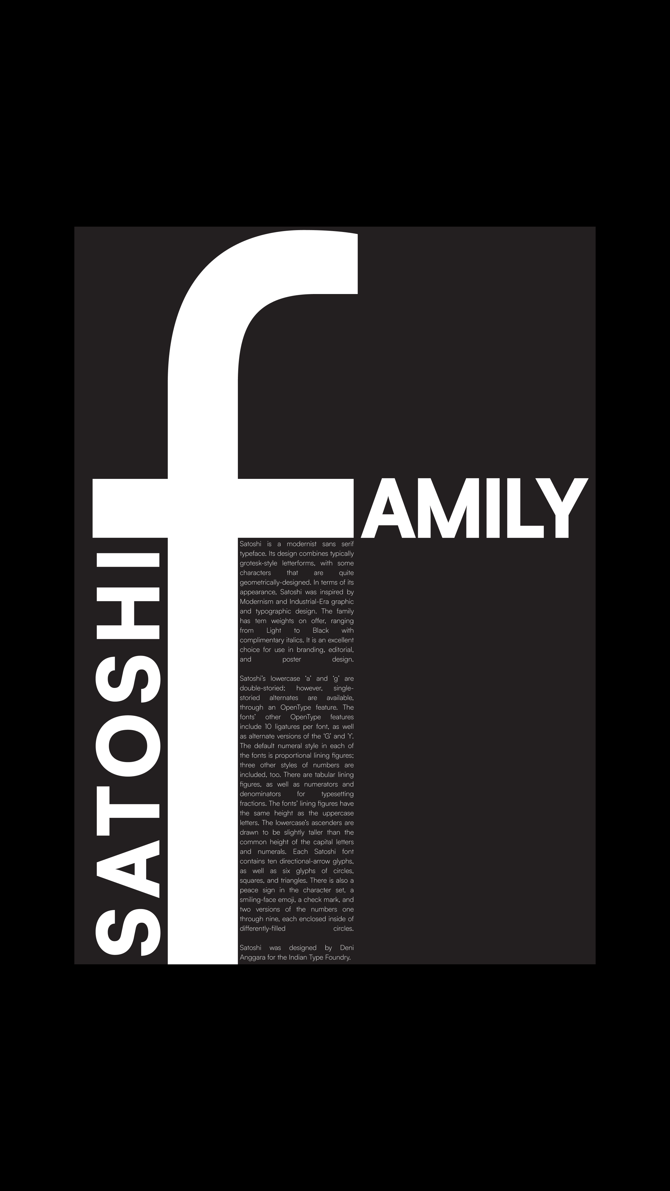 Typography & Layout Using Satoshi Font by Amine Gdoura on Dribbble