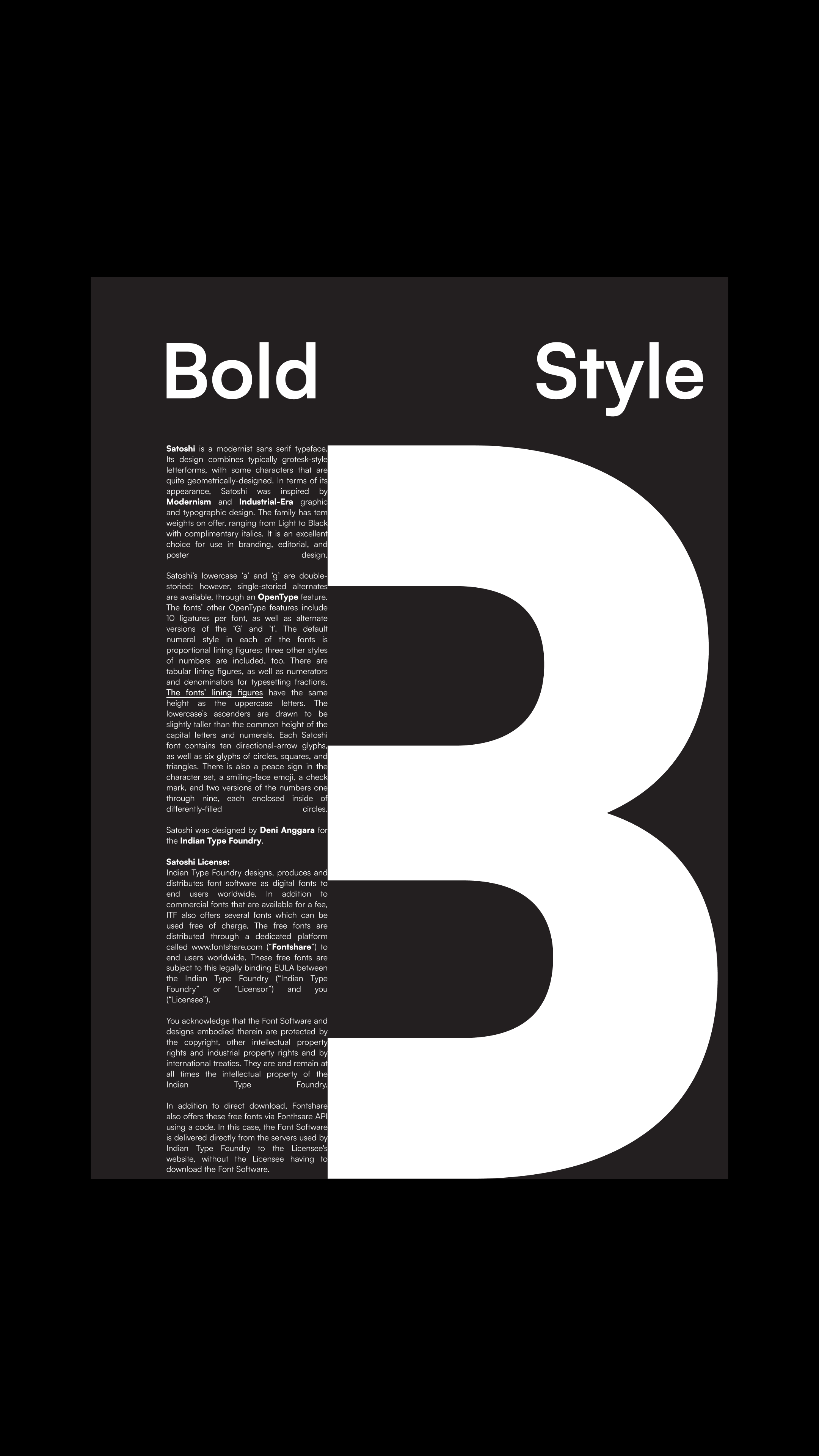 Typography & Layout Using Satoshi Font by Amine Gdoura on Dribbble