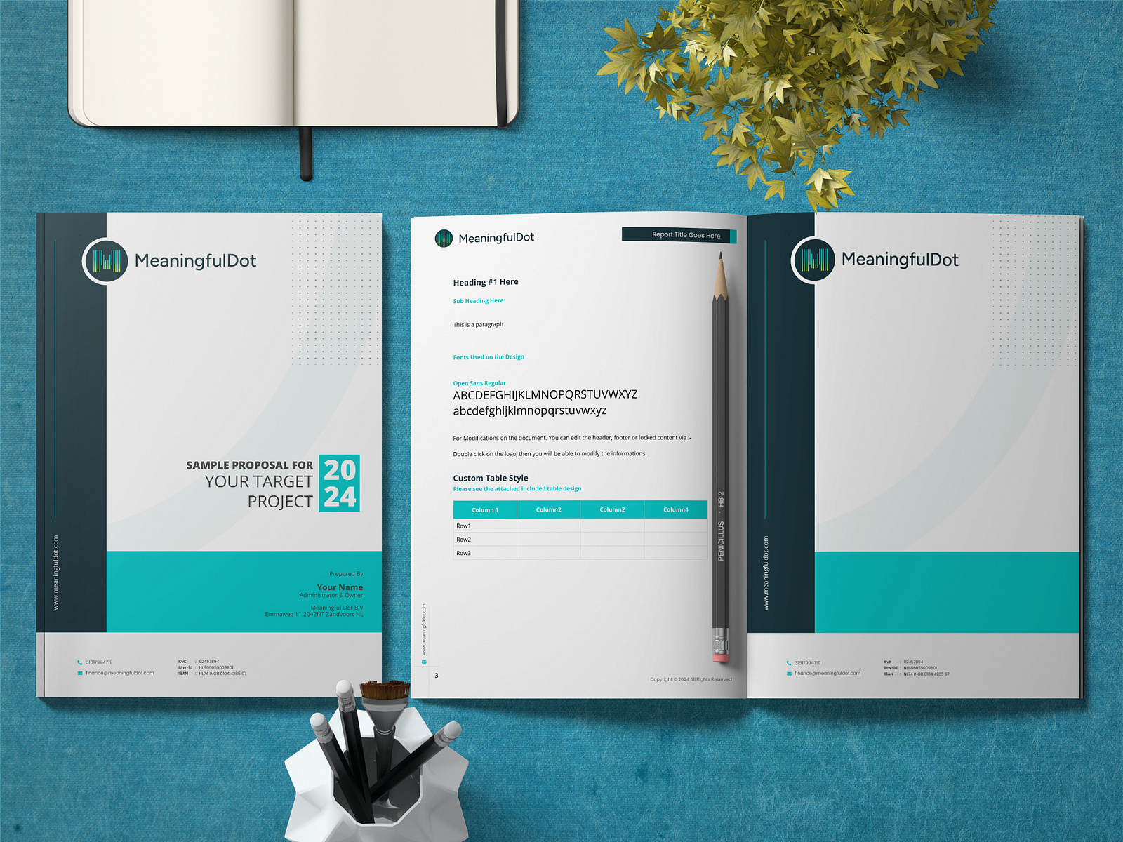Custom Fully Editable Document template in MS Word by Ruwan M ...