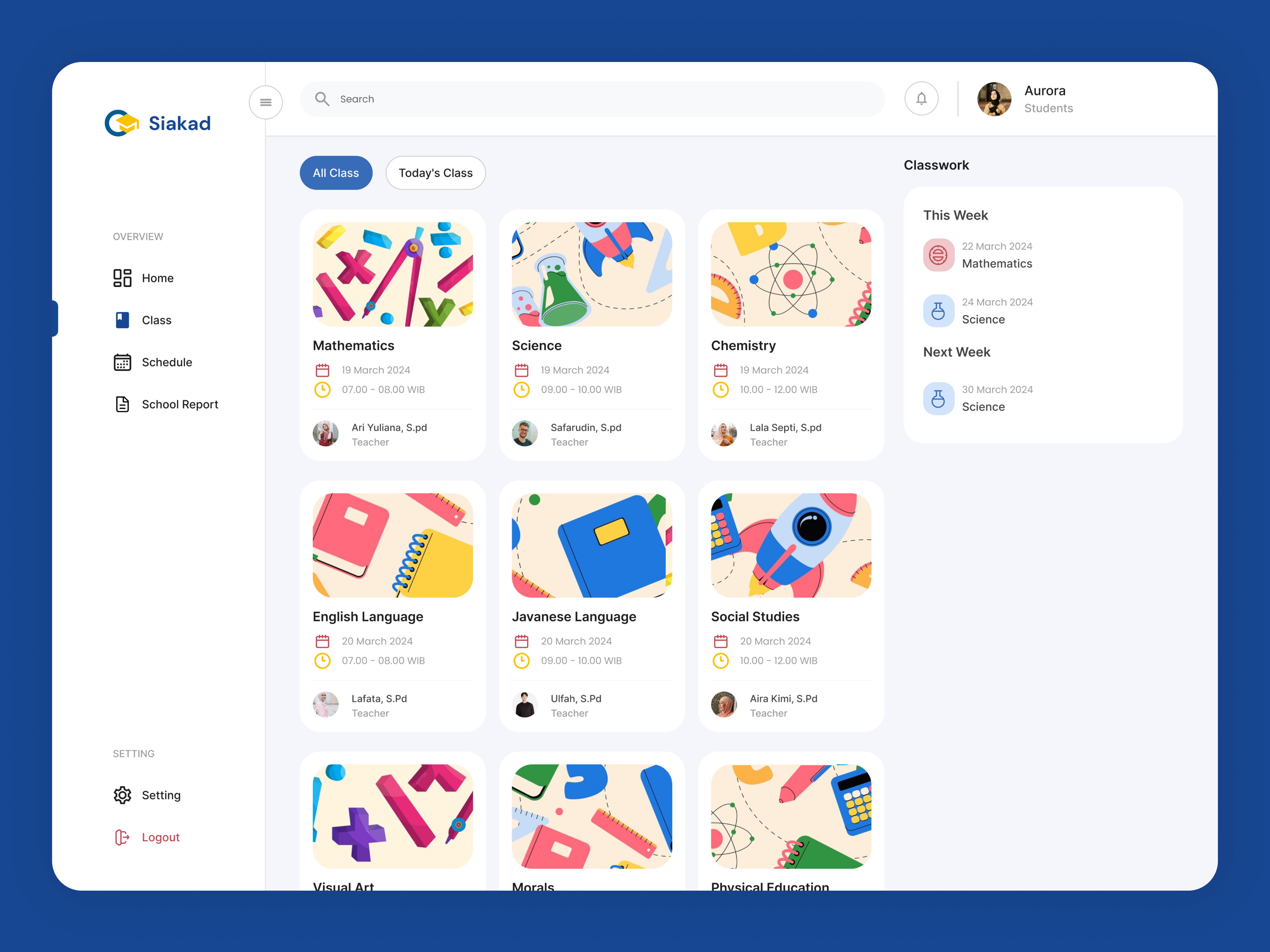 Siakad - Student App by Felisiana Ardelia Azzahra on Dribbble