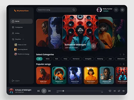 Browse thousands of Music Player images for design inspiration | Dribbble